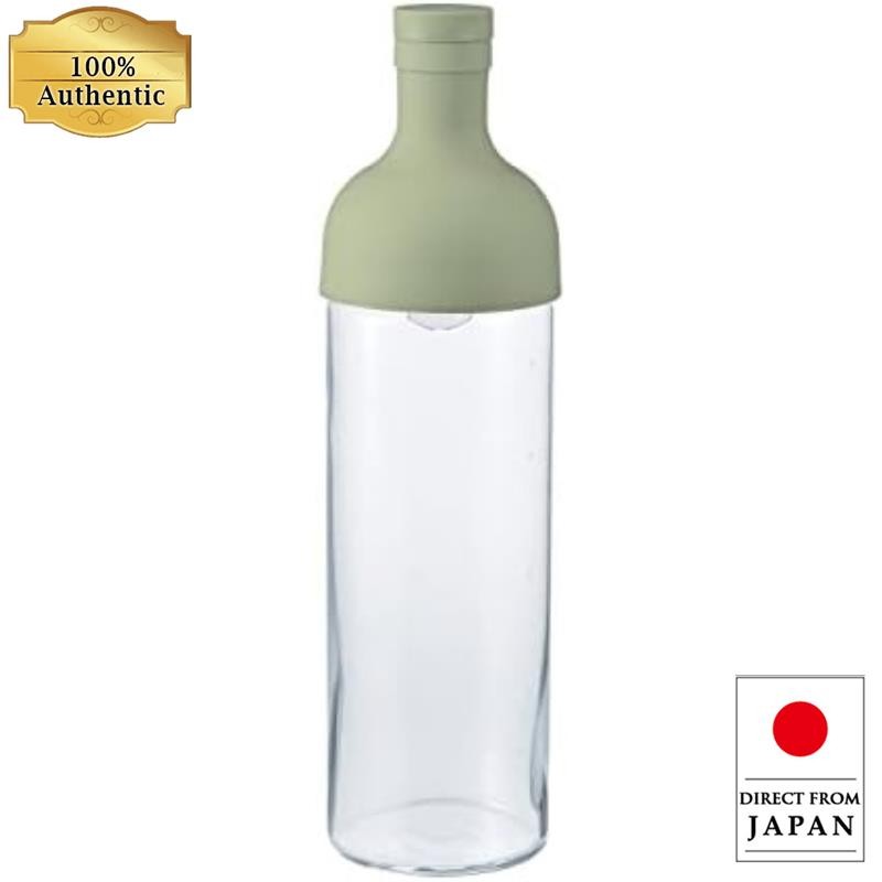 HARIO ขวดกรองความจุจริง 750ml Smoky Green ผลิตในญี่ปุ่นของขวัญ FIB-75-SG【Direct from Japan ...