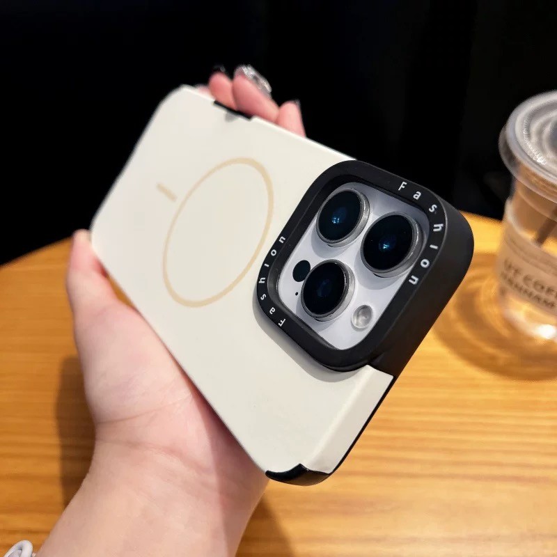 【Matte TPU soft case/ป้องกันเลนส์รูรับแสงขนาดใหญ่/สีดำ】เคส เข้ากันได้ ...