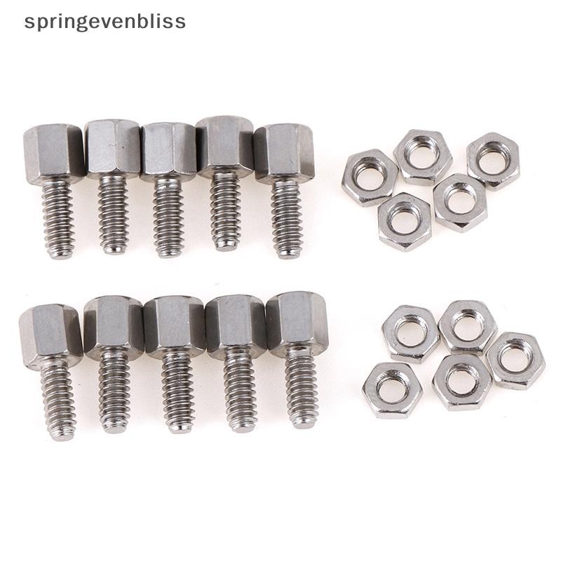 Springevenbliss 10 ชุด 5 + 7 มม. Header แผ่นวงเล็บ Stud Bolt & Nut Nuts ...