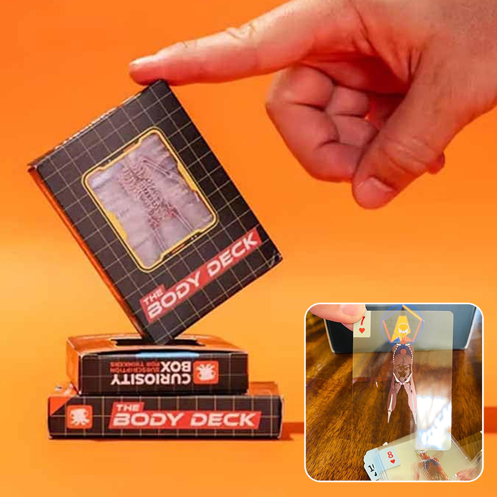 การ์ด Human Body Slice โปร่งแสง เหมาะสำหรับการนำเสนอและการใช้งานในกลุ่ม ...