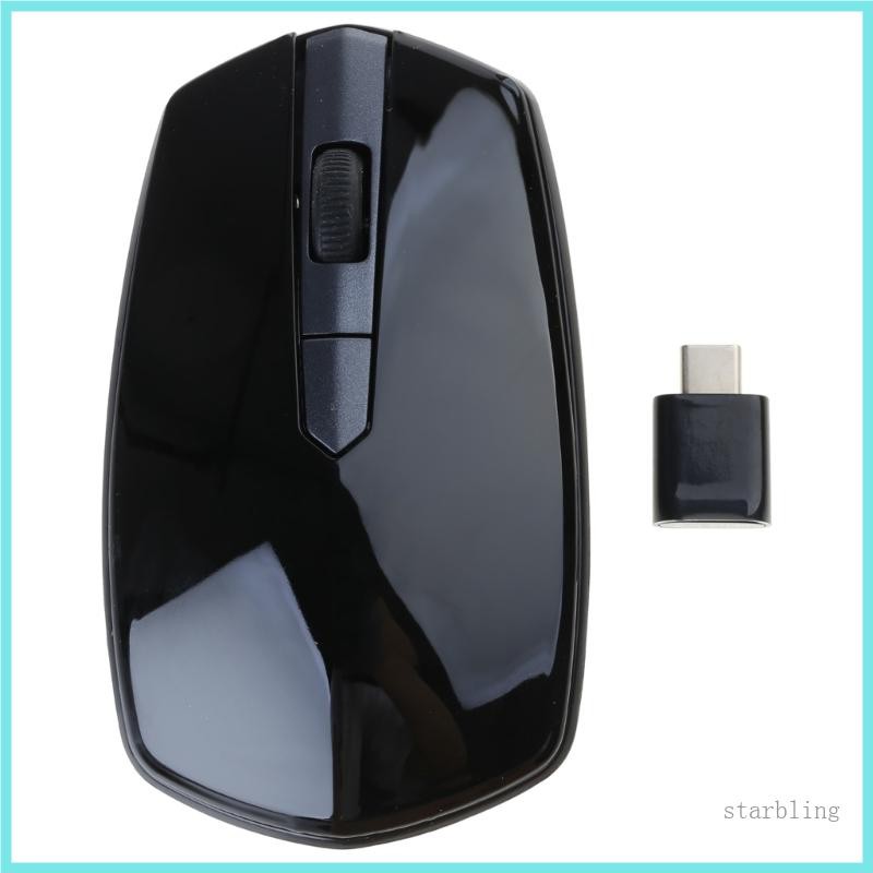 Star Compact Type C Mouse แบบพกพา USB Optical เมาส์คอมพิวเตอร์อะแดปเตอร ...