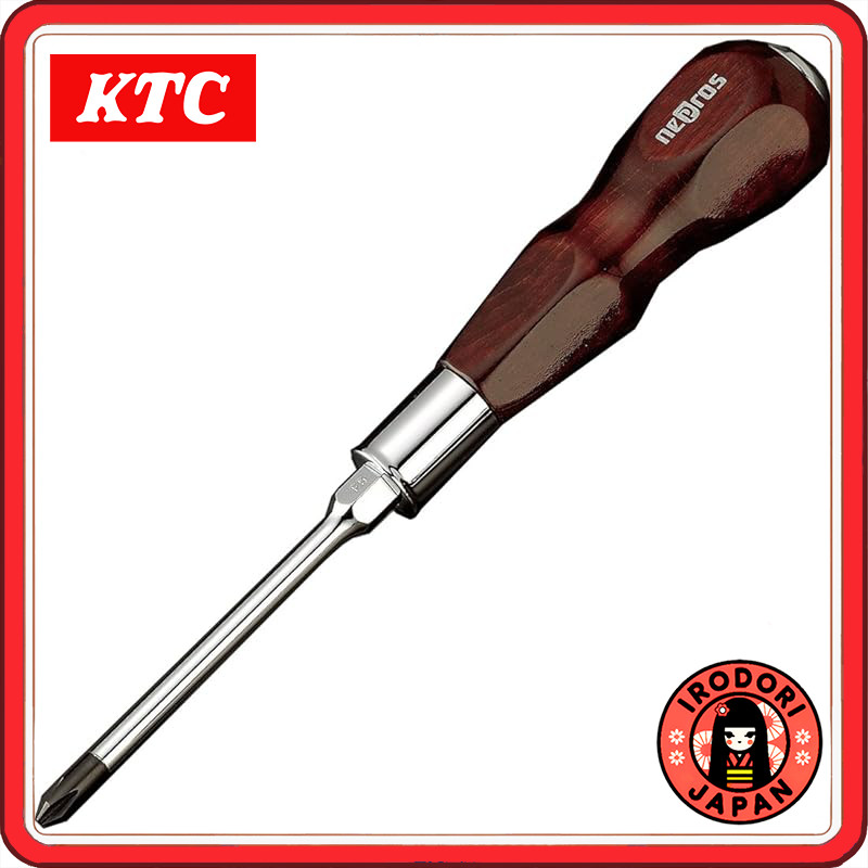 KTC Nepros Wooden Handle Screwdriver Set: Precision Tools for Professionals | Shopee Thailand