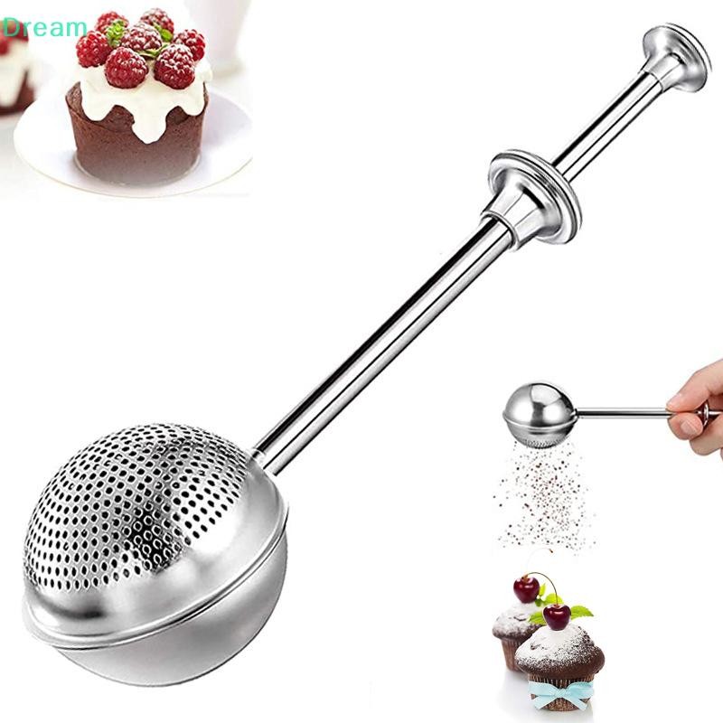 แป้งกรองช้อนBaker Dusting Wandสําหรับแป้งน้ําตาลเครื่องเทศช้อนครัว ...