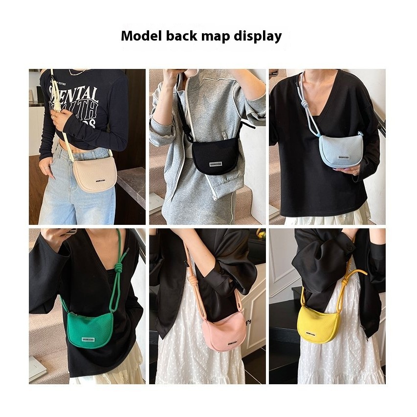 LYN Mini Sports Cross Body Small Bag Fashion Zipper Closed Shoulder Bag ...
