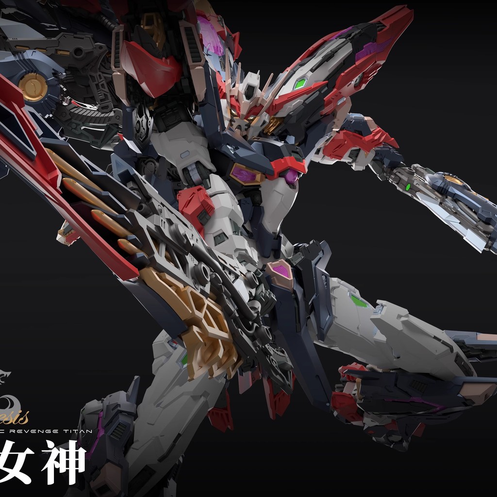 แบรนด์ใหม่ในสต็อก Infinite Dimension Infinite Nova 1/100 โมเดลคิท ...