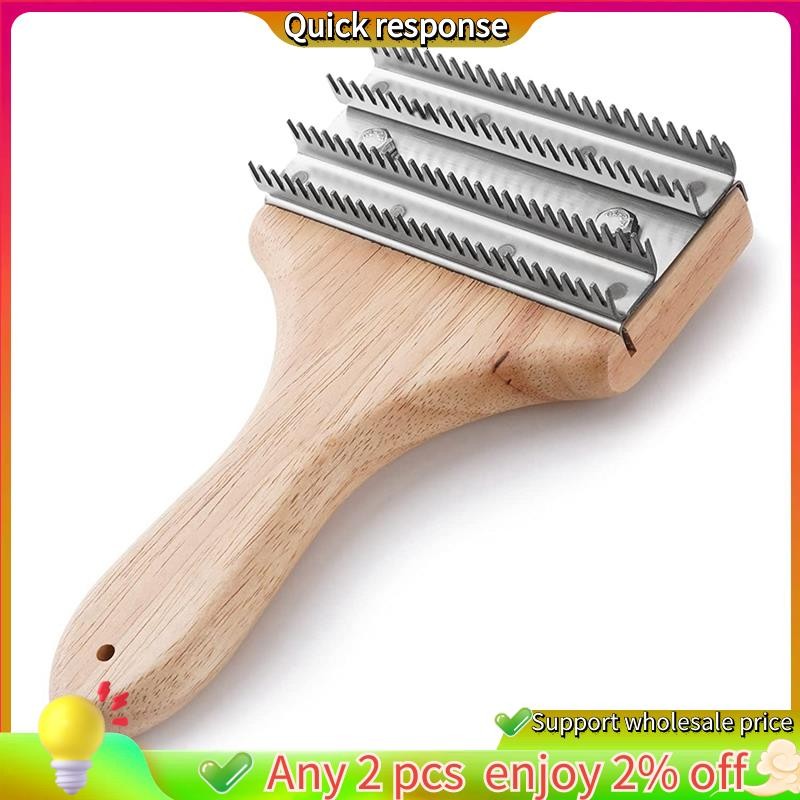 ในสต็อก-one-handed 7-3/4 นิ้วขัด Buff Wheel Rake สําหรับถอด Residual ...