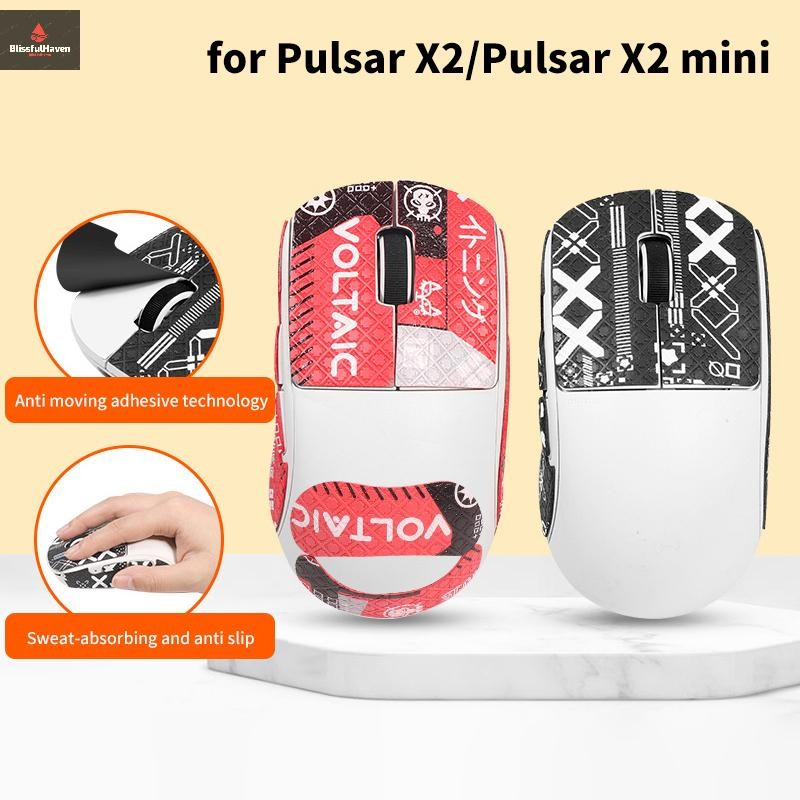 Cod ลื่นสติกเกอร์เมาส์สําหรับ Pulsar Xlite X2/X2 MINI Mouse Grip เทปสเ ...