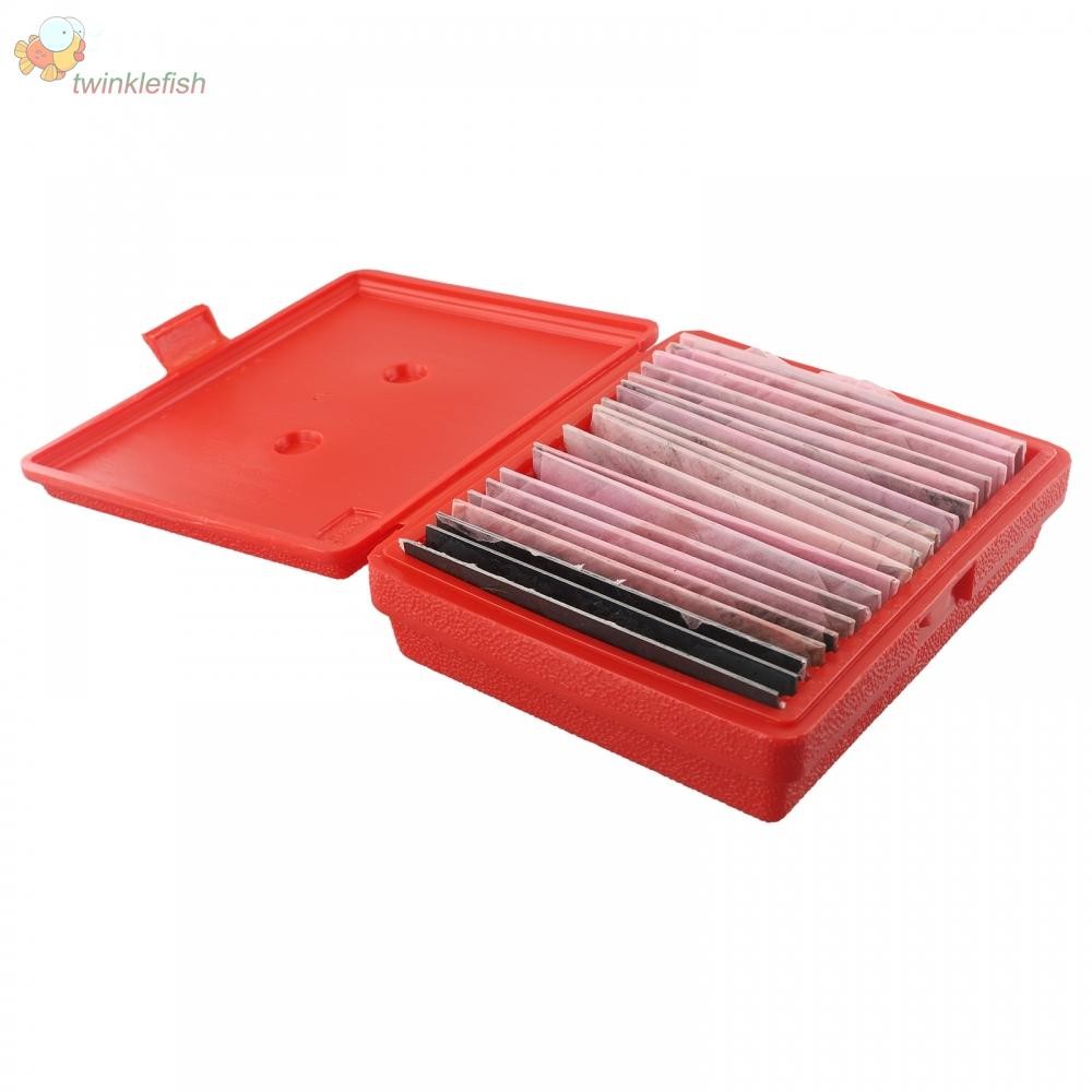 ชุด 20 คู่ Precision Steel Parallel Bars 1/32 ความหนา CNC Machinist ...