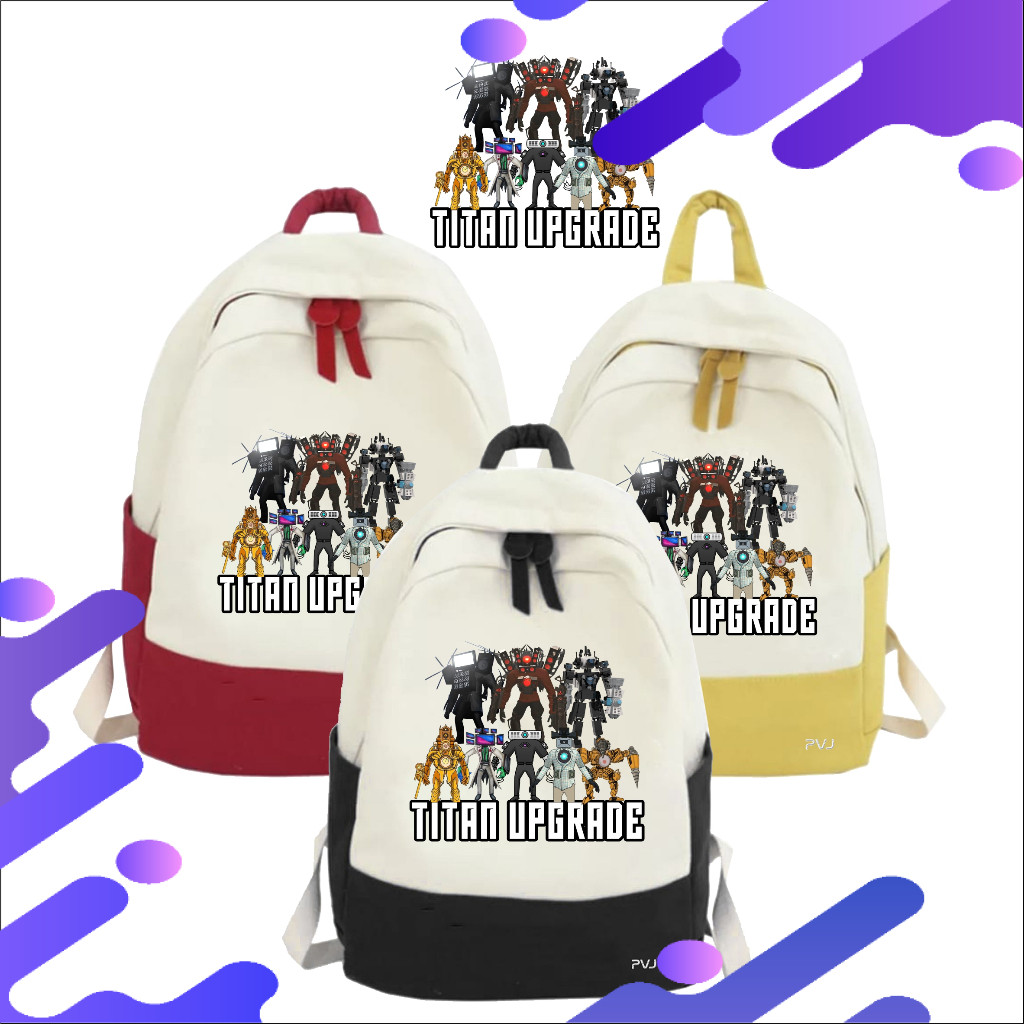RS Tv Bag Man Boys School Backpack Titan Cameraman Speaker Unisex ...