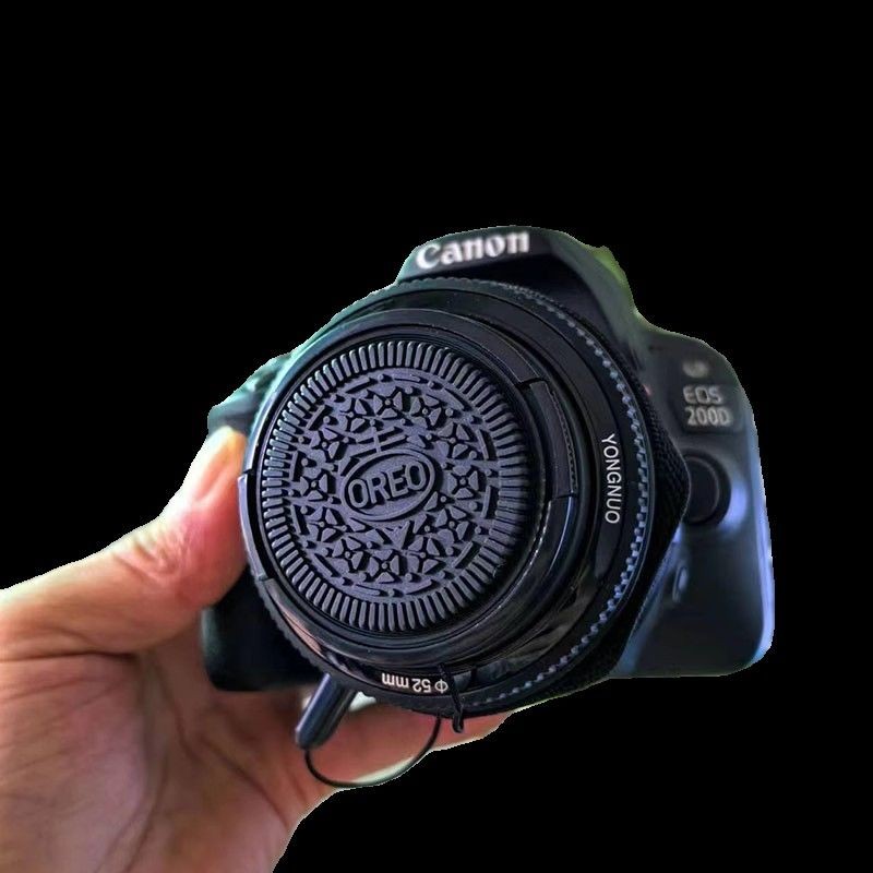 Oreo Biscuit Head Body Front Cover เหมาะสําหรับ Canon Slr Nikon Sony ...