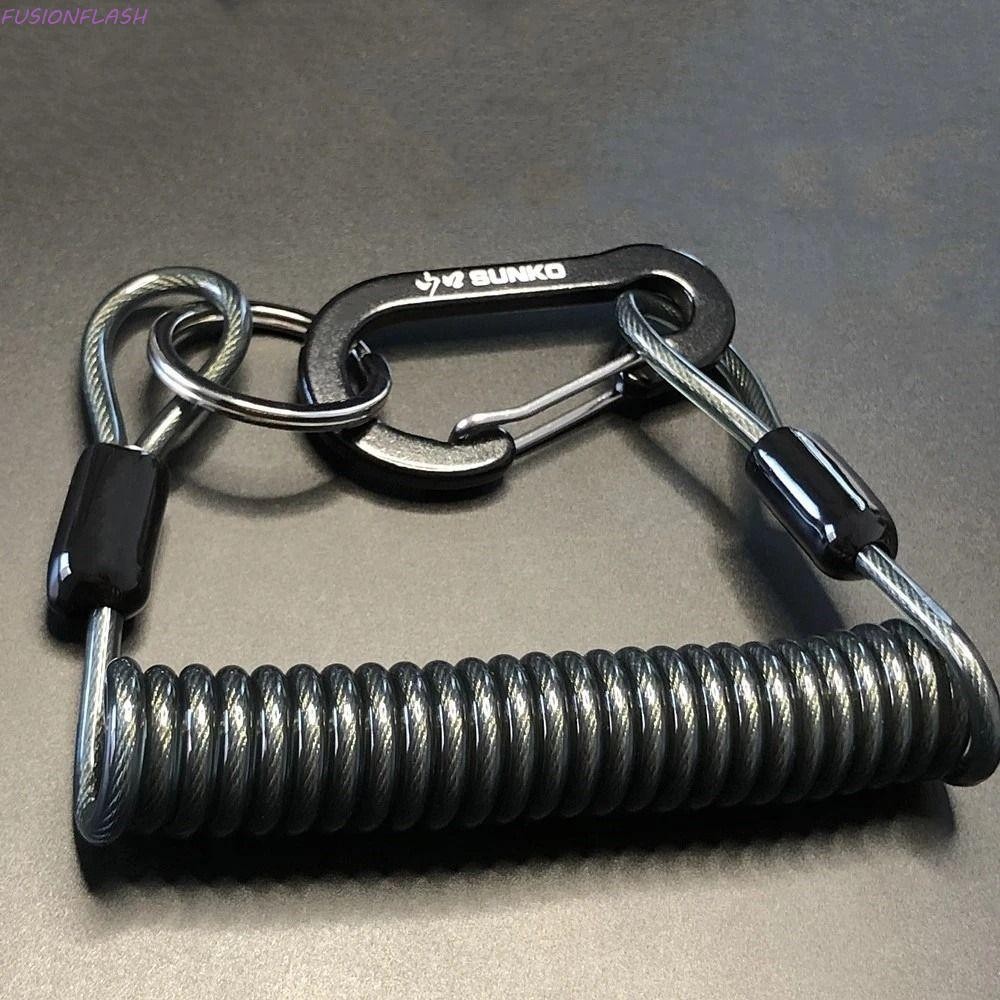 FUSIONFLASH ลวดฤดูใบไม้ผลิเชือกล็อค Heavy Duty Twisted Retention เชือก ...