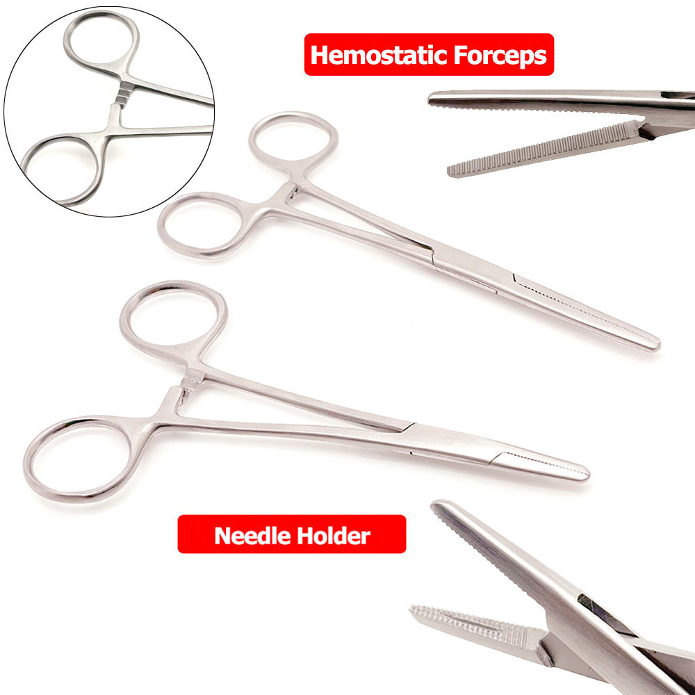 ทันตกรรมสแตนเลสผู้ถือเข็ม Hemostatic Clamp Forceps Pean Tourniquet ล็อคคีม | Shopee Thailand