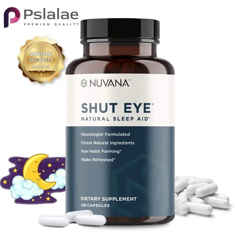 Sleep Aid - Sleep Capsules Made of Valerian Root, Melatonin, Chamomile ...