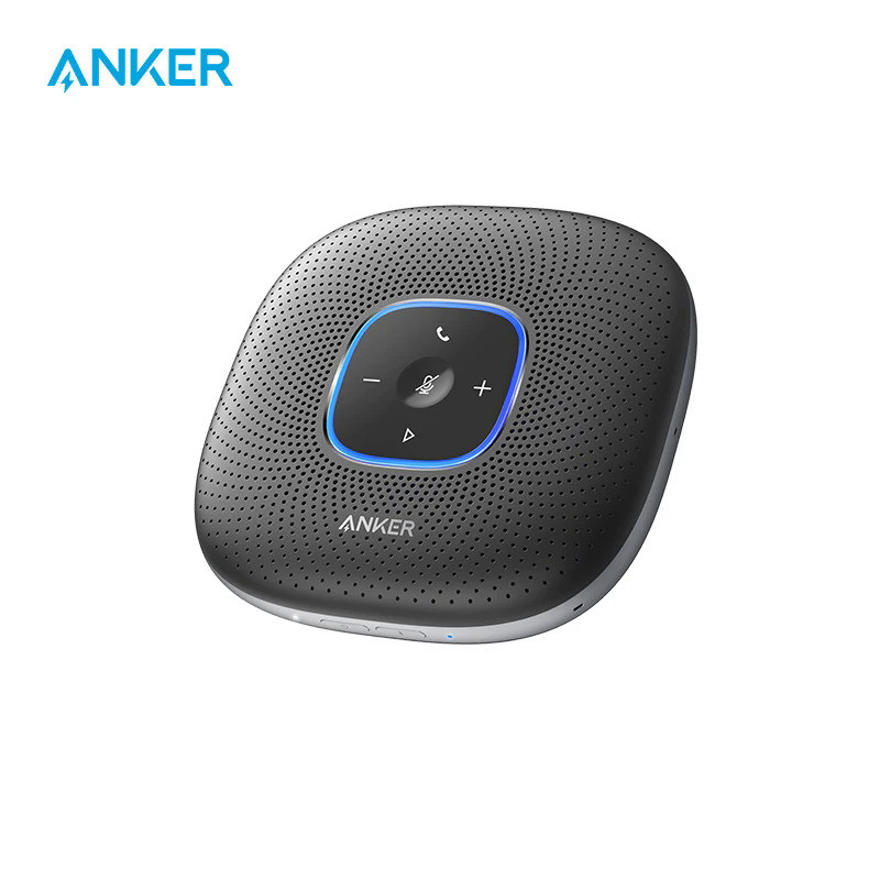Anker PowerConf ลำโพงบลูทูธลำโพง6ไมโครโฟน,Enhanced Voice Pickup, 24H ...