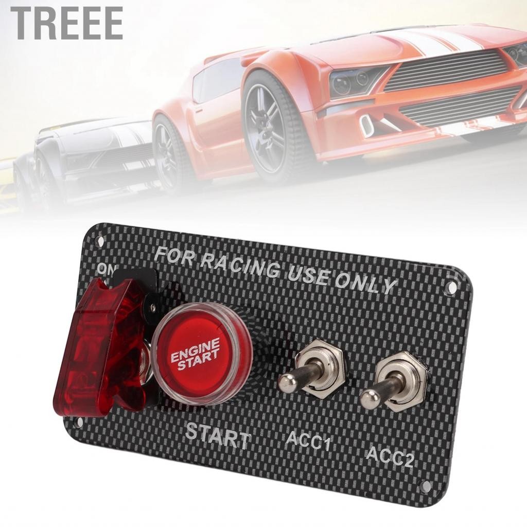 Treee แผงสวิตช์จุดระเบิด Universal 30A เอาต์พุต/อินพุตรถสลับสำหรับการแข่งรถ | Shopee Thailand