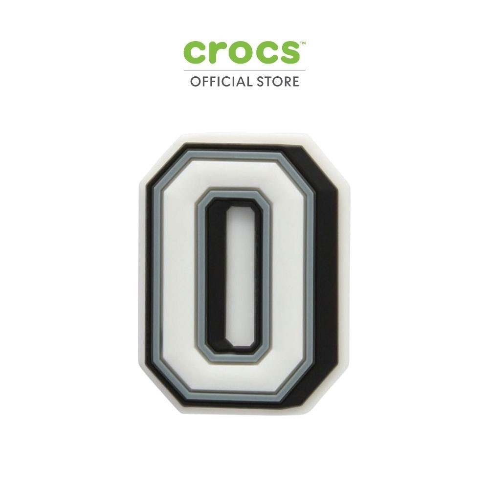 CROCS ตัวติดรองเท้า JIBBITZ LETTER O รุ่น 10007008 | Shopee Thailand