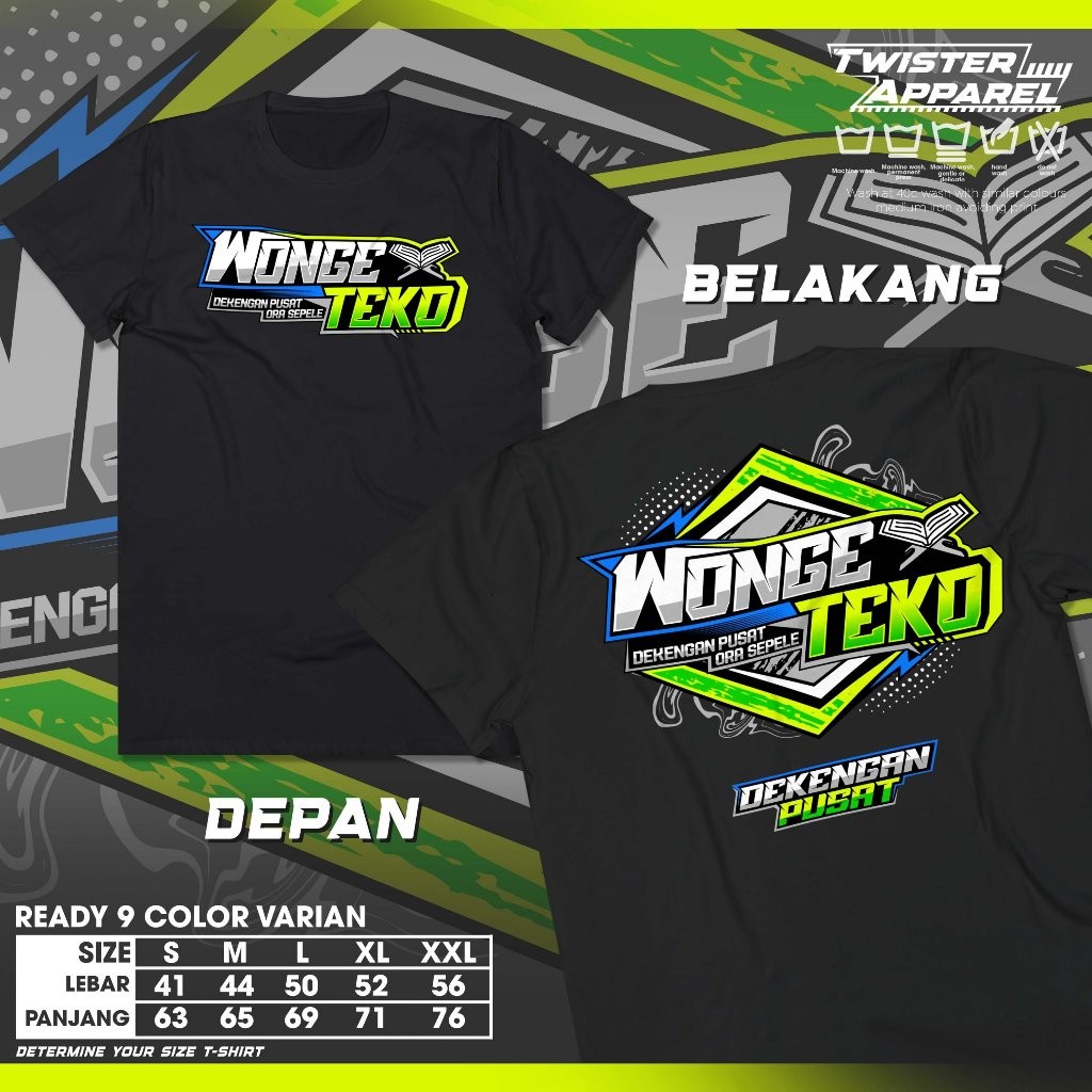 เสื้อยืด Wonge Teko Dekengan Pusat Ora Sepele Sablu Taubah Gus Iqdam Tshirt Viral Sky Path Ijen ...