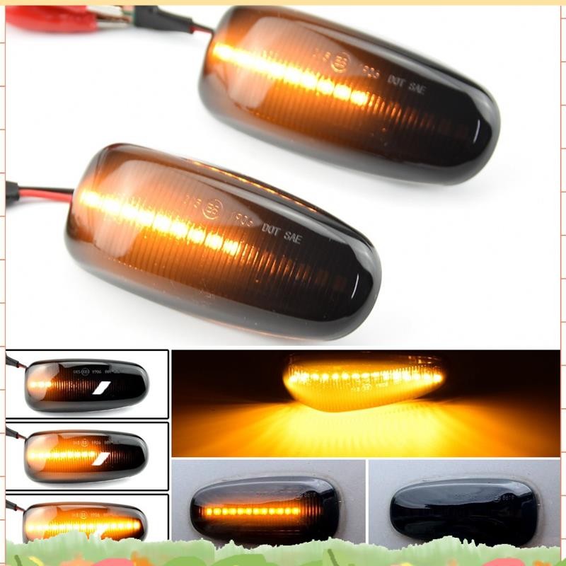 Super Car LED แบบไดนามิกด้านข้าง Marker สัญญาณโคมไฟไฟเลี้ยวสําหรับ ...
