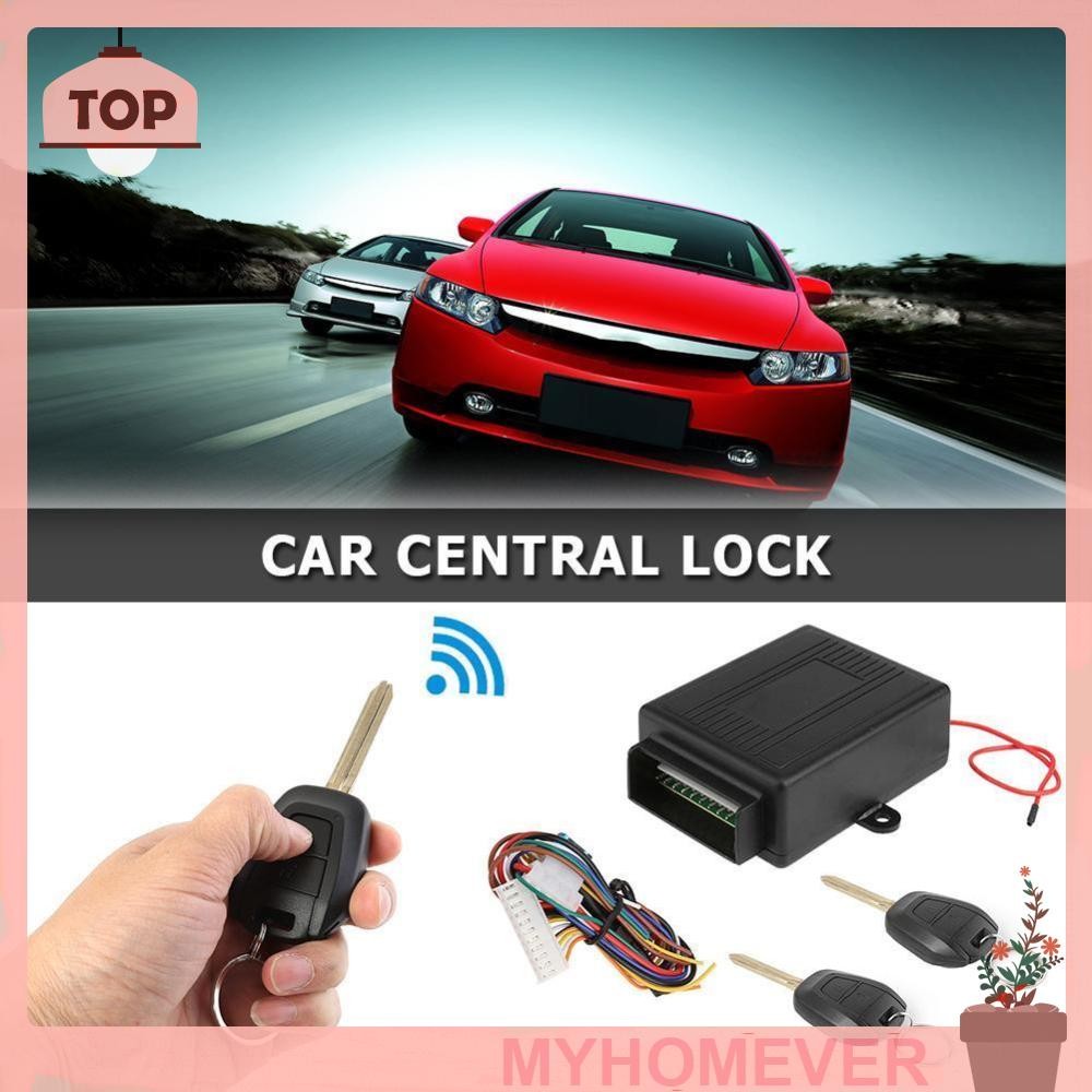 Car Keyless Entry System Auto Door Lock รีโมทคอนโทรล Central Kit 402 ...