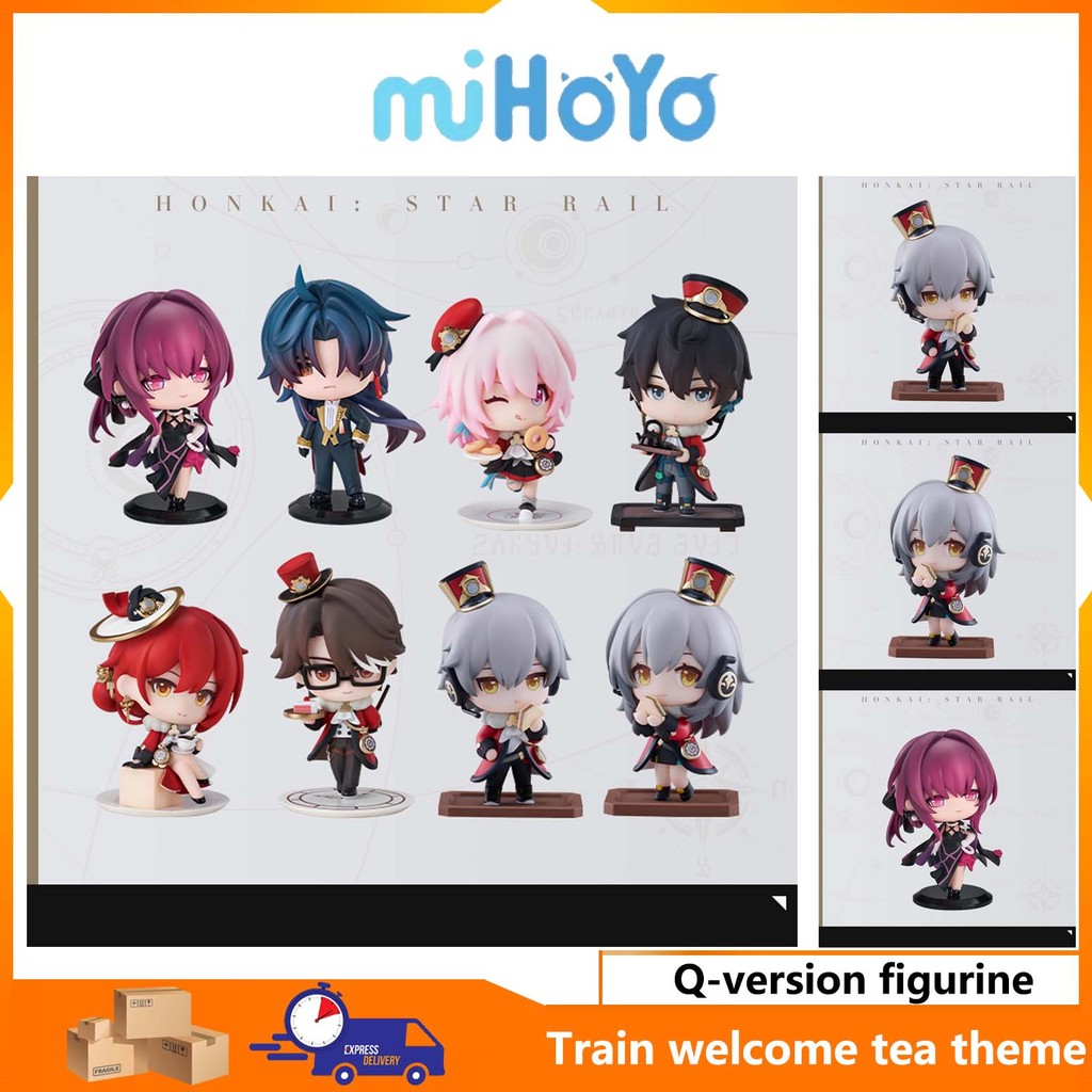 【miHoYo】Train welcome tea theme Q-version Figurine miHoYo & Honkai: Star Rail | Shopee Thailand