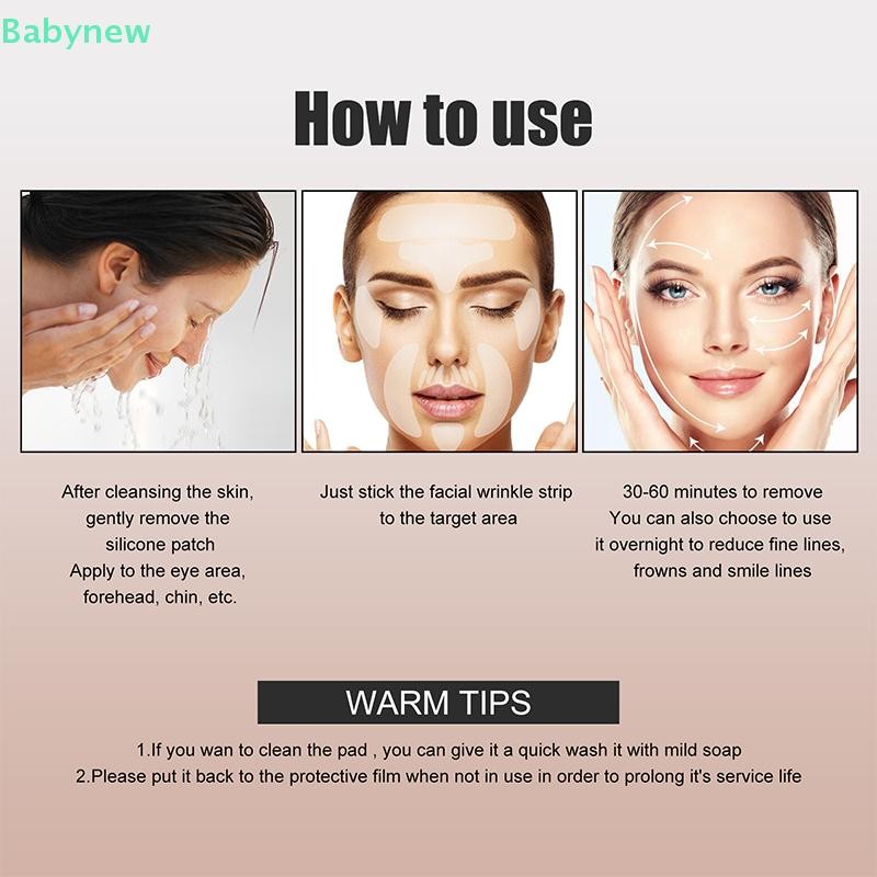 Reusable Face Wrinkle Remover Tapes Anti-Wrinkle Face หน้าผาก Cheek ...