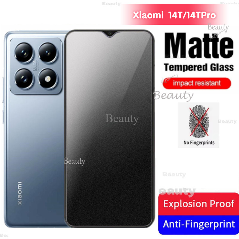 Matteกระจกนิรภัยxiaomi 14T Pro 5G 2024 ป้องกันหน้าจอสําหรับXiaomi14T ...