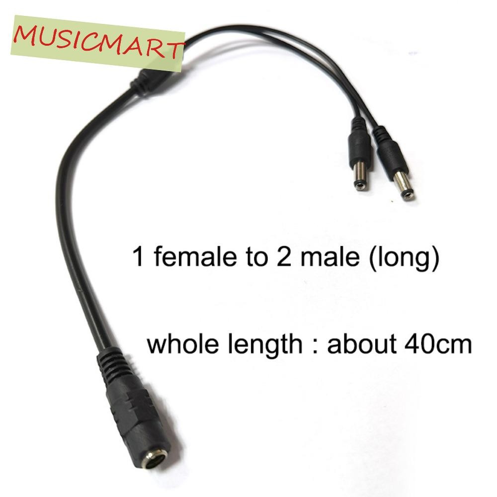 Musicmart DC Power Splitter Connector DC ทองแดงบริสุทธิ์สายไฟ LED สายไฟ ...