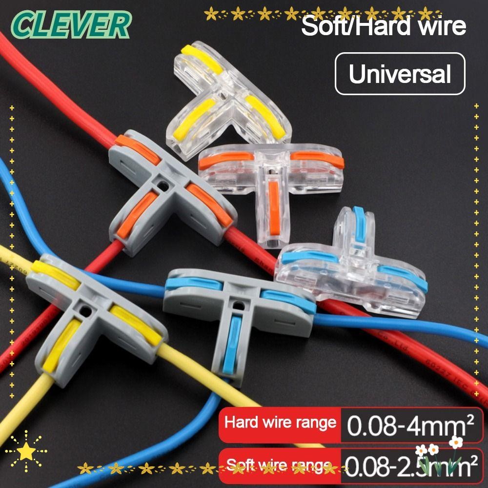 Clever Quick Terminal Block, Mini T Type Wire Connector, Docking ...