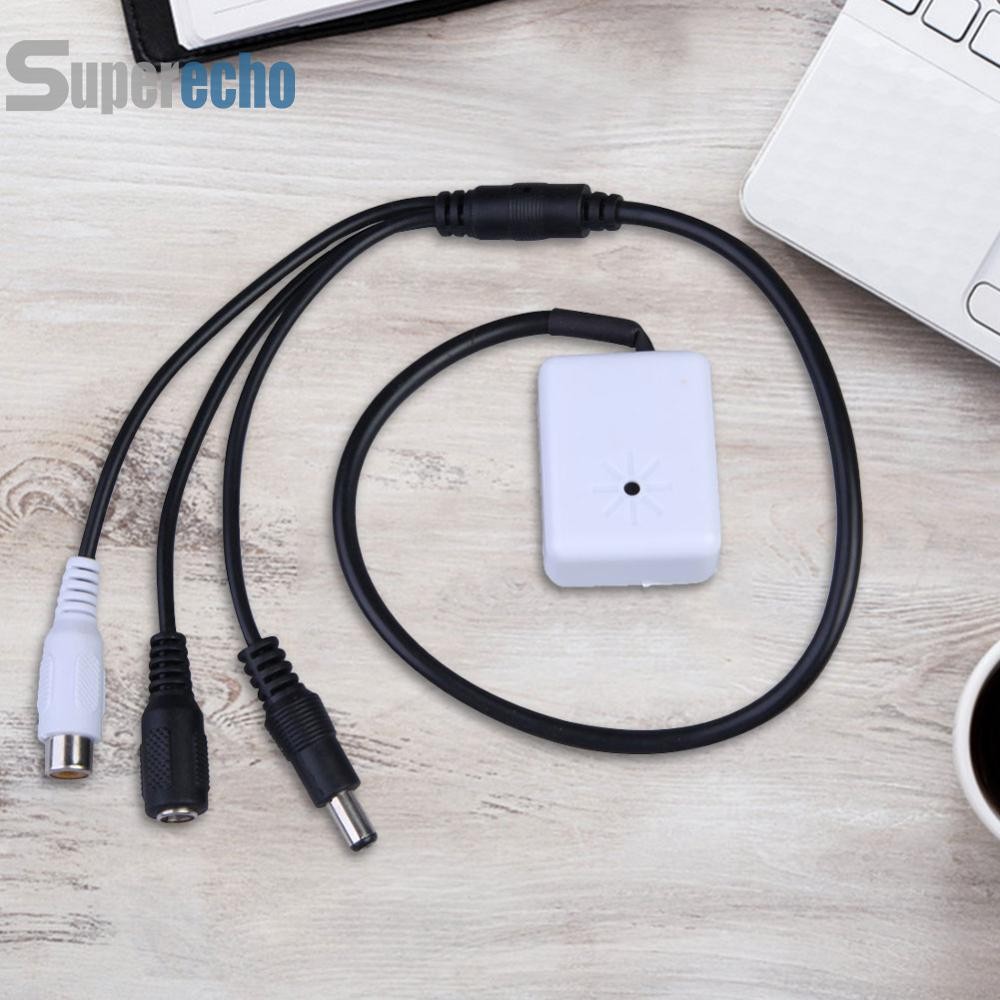 ใหม่กล้องวงจรปิดไมโครโฟน Sound Pick-Up Monitor Voice Audio Security สี ...