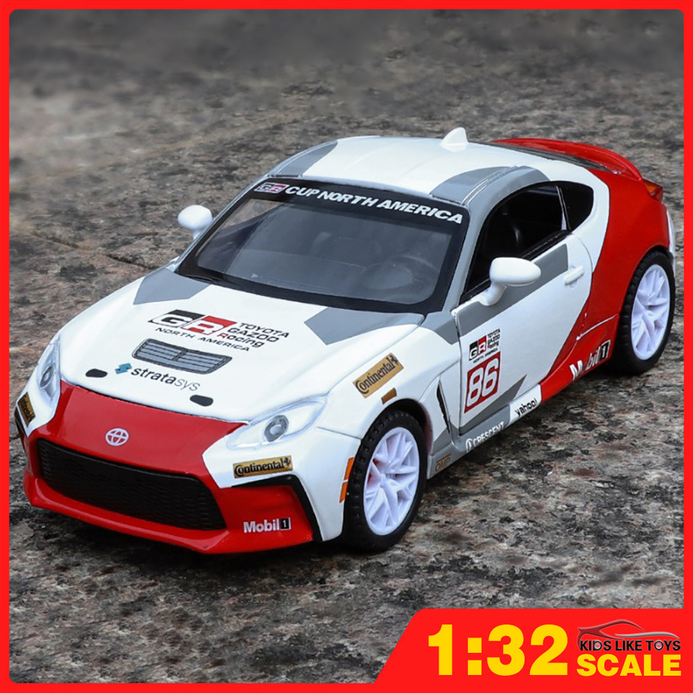 Klt 1:32 Toyota GR86 Diecast รุ่นรถโลหะผสมรถของเล่นคอลเลกชันของขวัญ ...