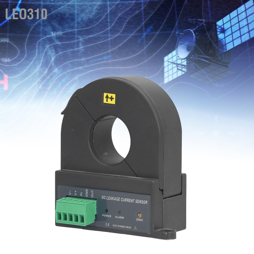 Leo310 ETCR025KD 25 มม.DC Leakage Current Sensor เครื่องตรวจจับ 2 ชั้นป้องกันสำหรับ Oscilloscope ...