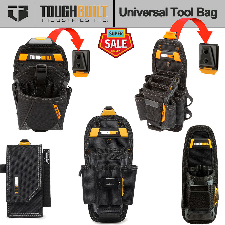 Toughbuilt กระเป๋าเครื่องมืออเนกประสงค์พร้อมห่วงกระเป๋าเครื่องมือมัลติ ...