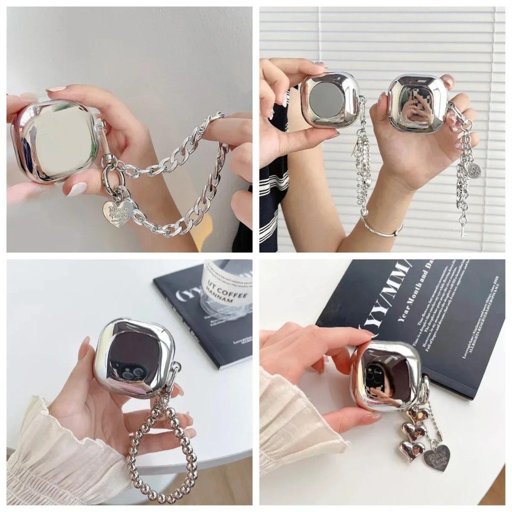 หรูหราชุบสําหรับ redmi Buds 6 active Case redmi 6s น่ารักผีเสื้อซิลิโคน ...