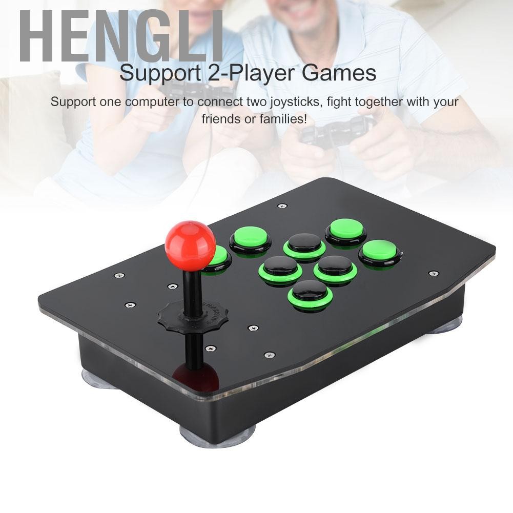 Hengli USB Arcade Fighting Joy Stick Controller Fight Stick Game ...