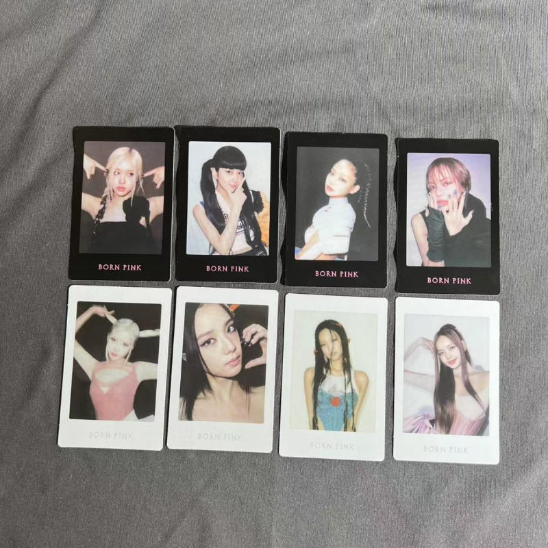 ของแท้ blackpink Photocard ปกติ 2 YG Offline Limited Flash Card รุ่นสีดํา YG Single-cover Bonus ...