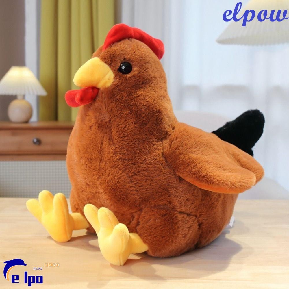 PIXELPOWER จําลองไก่ของเล่นตุ๊กตา, PP Cotton Rooster Chick ตุ๊กตาโยน ...
