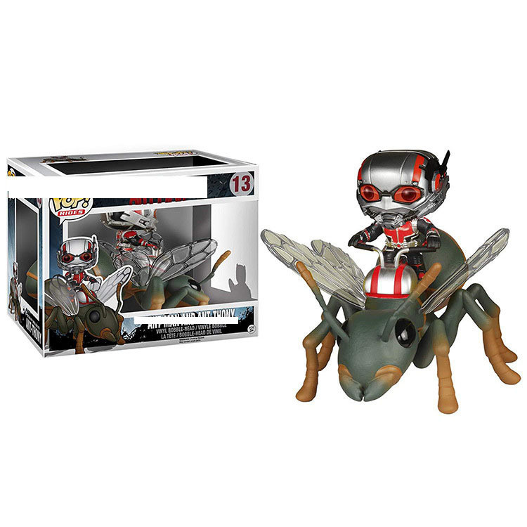 Funko pop Avengers Ant-Man Ant-Man Riding Flying Ant Version ฟิกเกอร ...