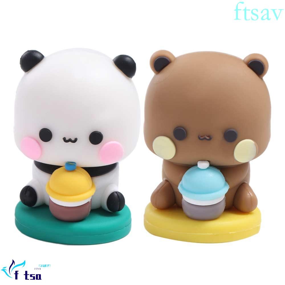 SWIFTSAVER Bubu Dudu Panda Bear รูป, อะนิเมะรูปสะสม Panda Bubu Dudu รูปตุ๊กตา, ของขวัญเด็ก ...