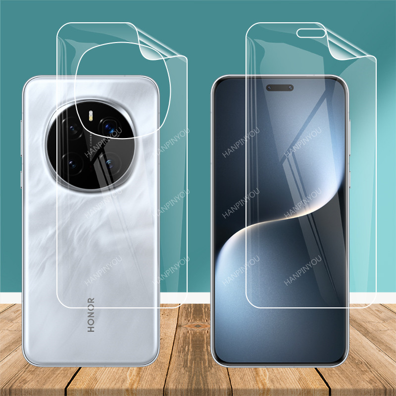 ฟิล์มไฮโดรเจลบางเฉียบสําหรับ Honor Magic7 Magic 7 Pro RSR Porsche ...
