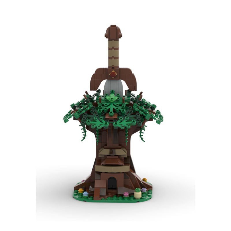 [สินค้าใหม่] MOC-44297ที่เข้ากันได้กับเลโก้อาคาร Zelda Master Sword ...