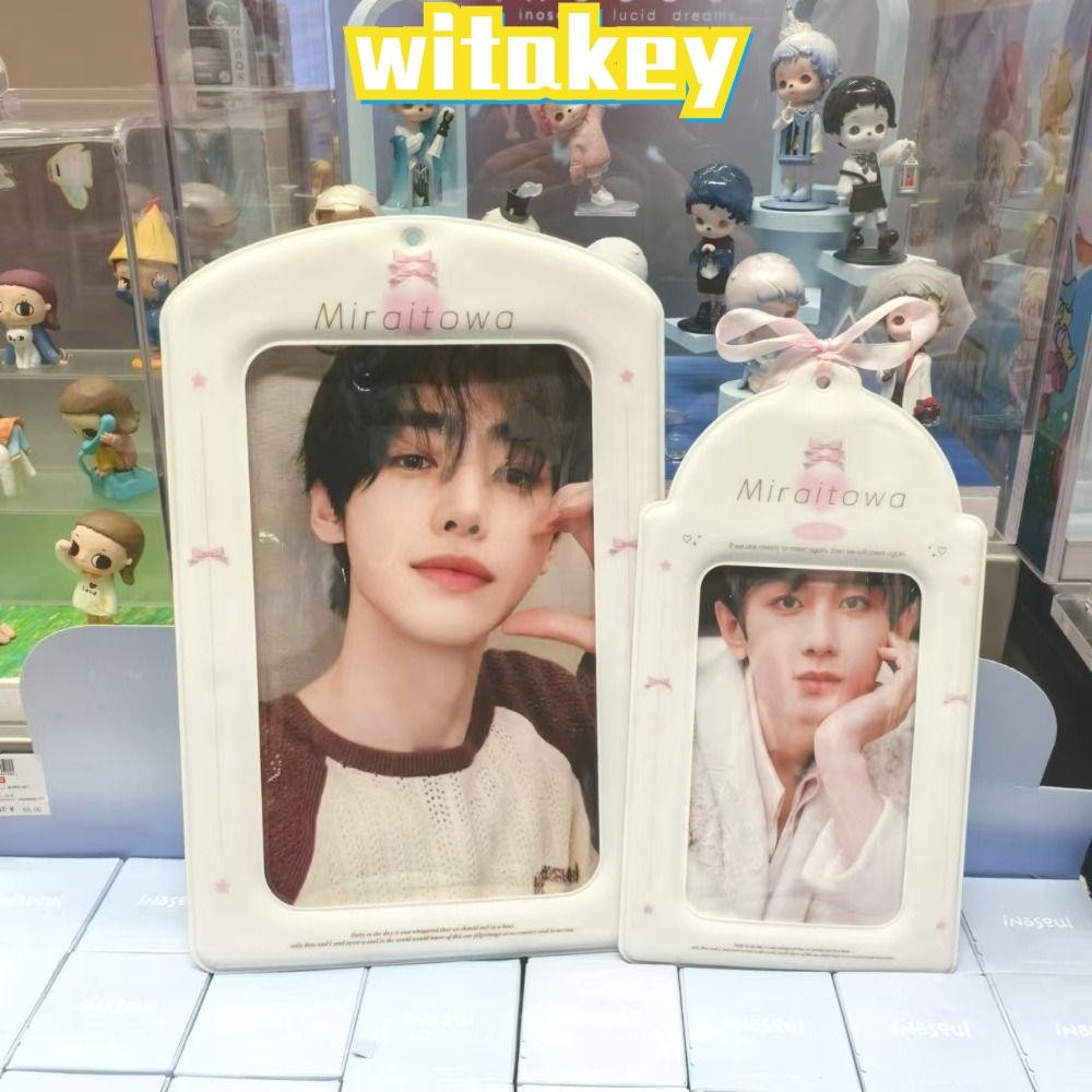 Witakey ผู้ถือบัตร, A4/A5 Big Kpop Photo Album, Y2K สไตล์บัลเล่ต์หวานการ์ดแสดงจี้ Idol การ์ด ...