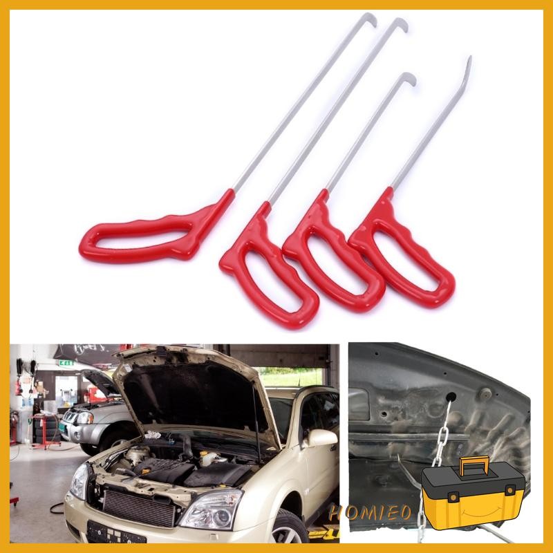 Homie0 โรงรถ Auto Bodywork Dent Fixing แบนพลั่ว Removal Rods สแตนเลสรถ ...