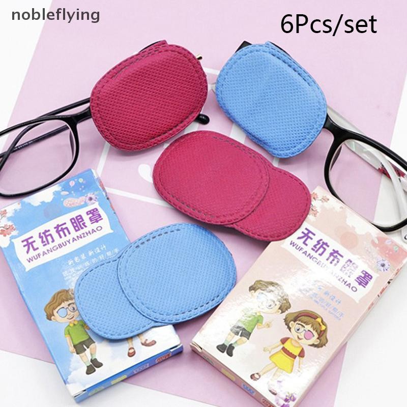 Nf 6 ชิ้น Eye Patch Amblyopia แว่นตาแพทช์เด็ก Strabismus Treatment ...