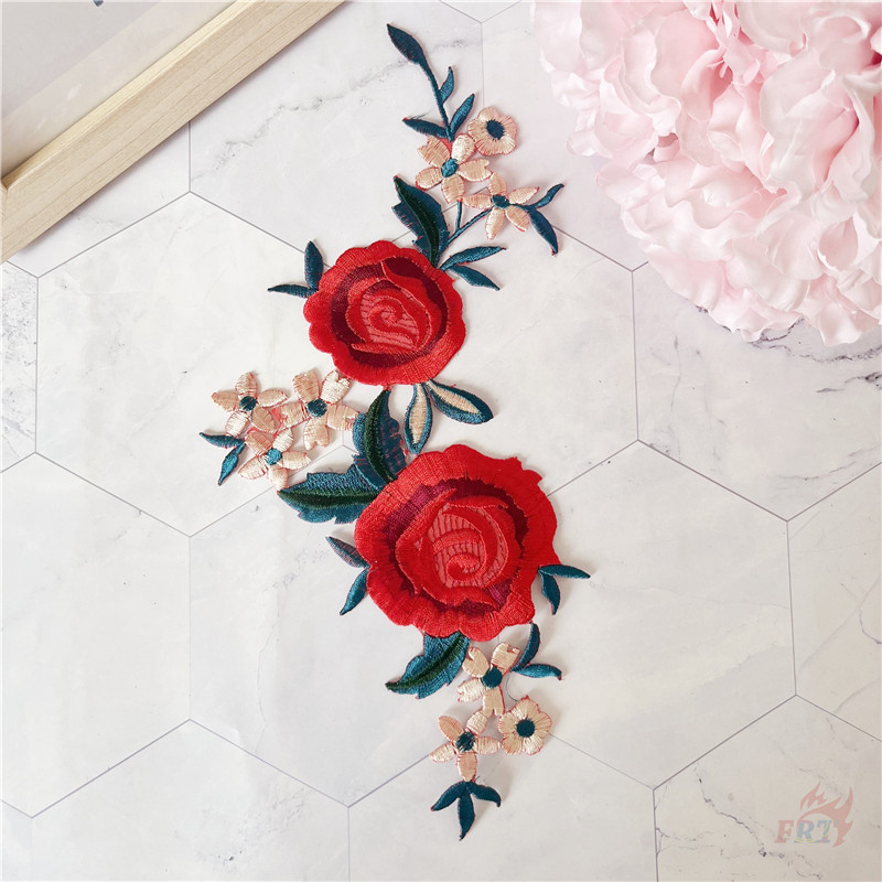 ♥ ดอกไม้เถา - แพทช์เหล็กบนสไตล์ชาติพันธุ์ ♥ 1 ชิ้น DIY เย็บบนเหล็กบน ...
