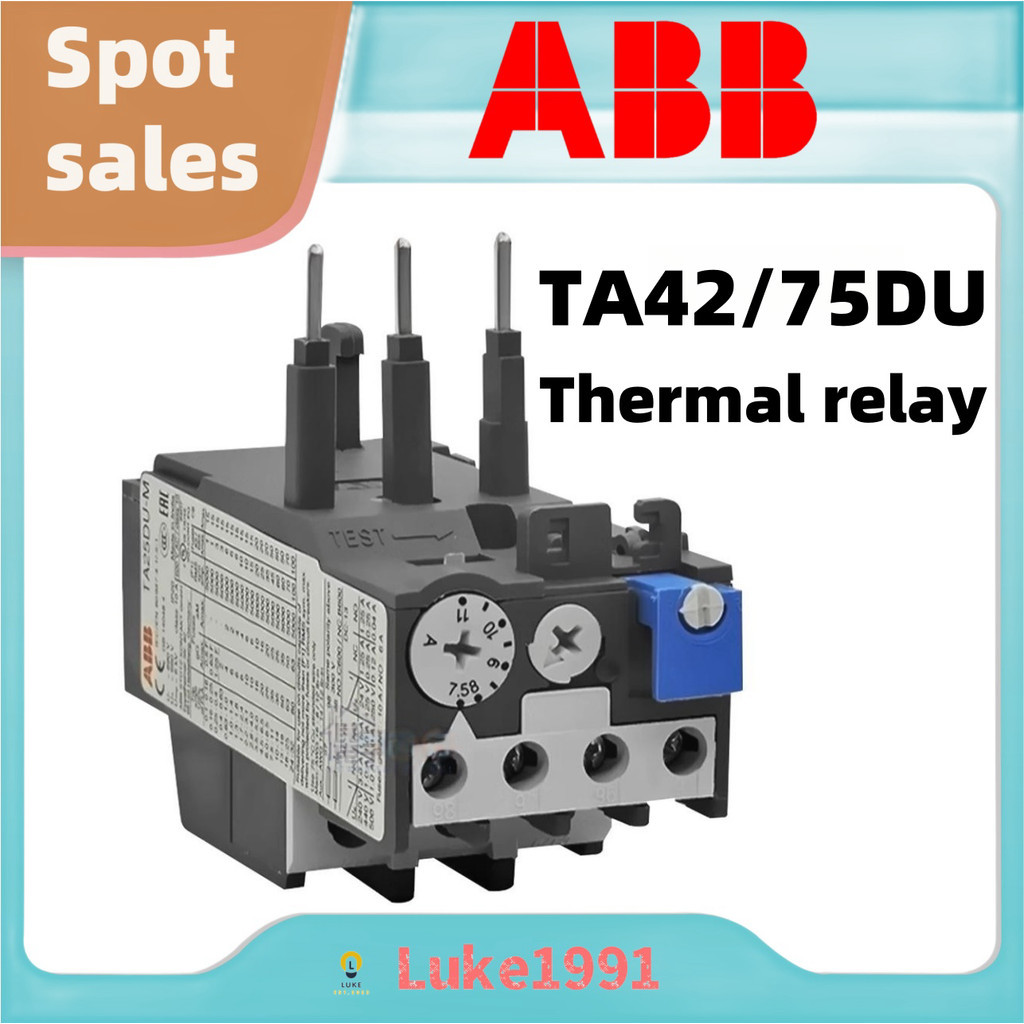 ABB รีเลย์ความร้อน TA42DU-M ป้องกันการโอเวอร์โหลด TA42/75DU-25/32/42/52 ...