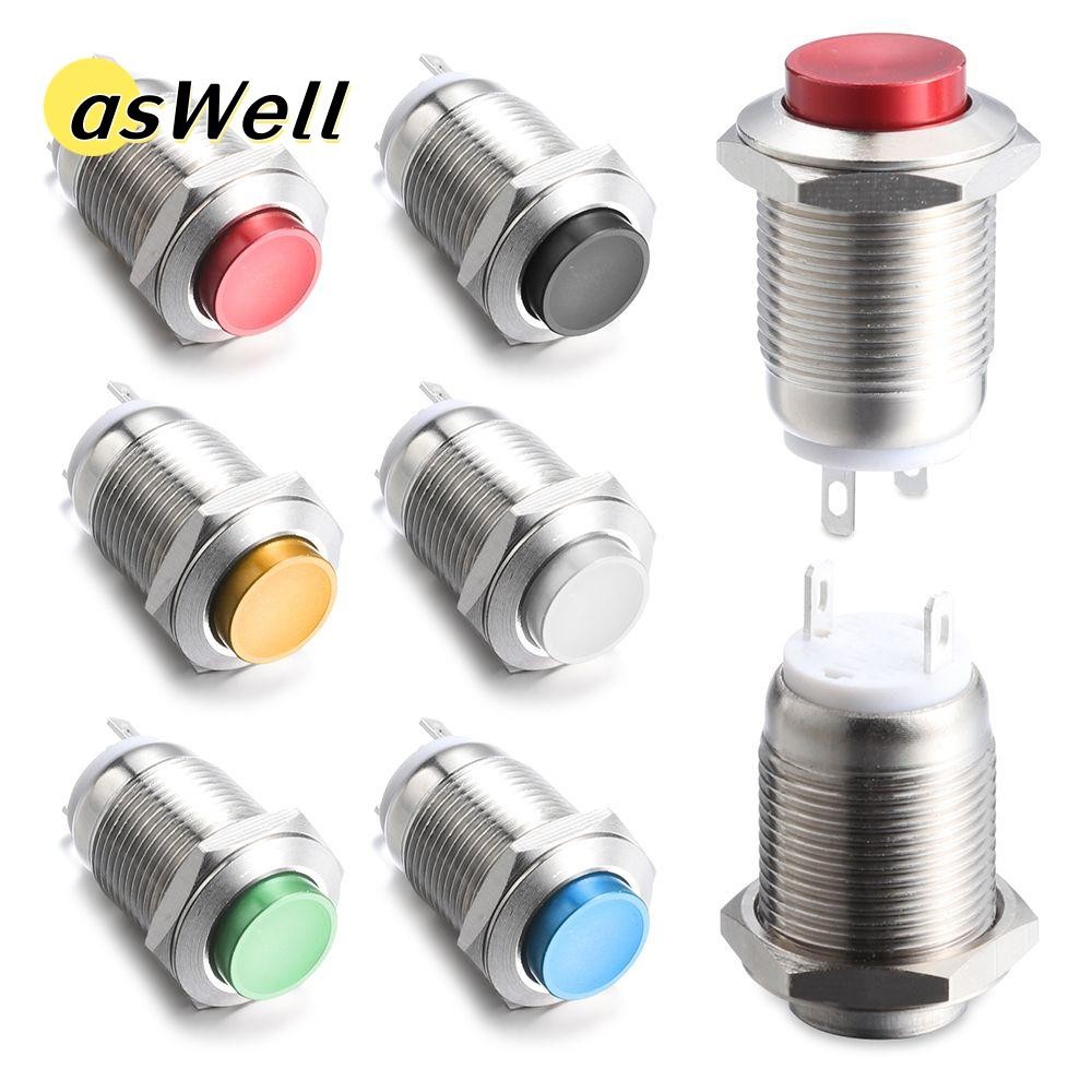 ASWELL Momentary หลากสี 250V แหวนโลหะ | Shopee Thailand