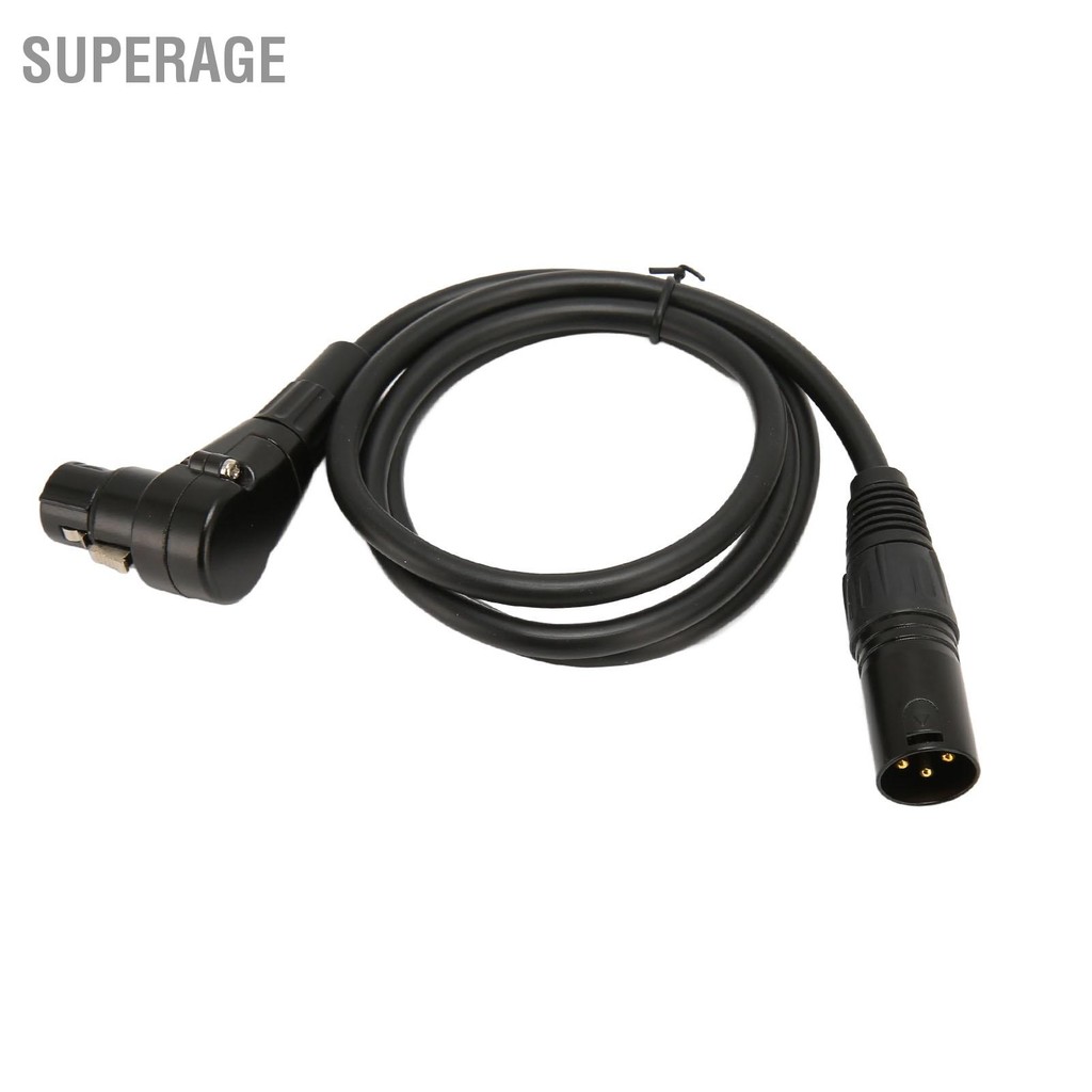 Superage XLR ชายหญิงสายไมโครโฟน Professional 3 พิน OFC ตัวนำสายไมโครโฟน ...