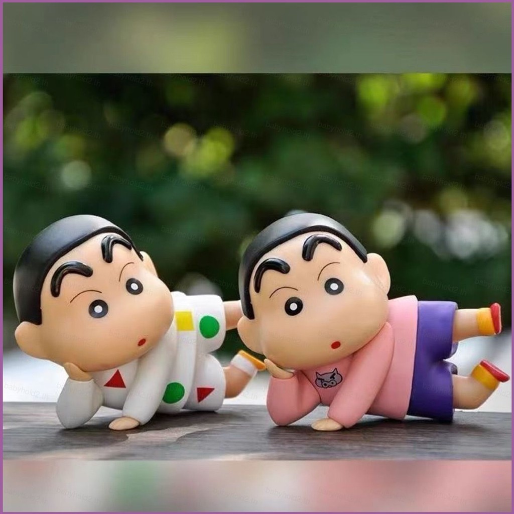 Yb Crayon Shin-chan Action Figure Nohara Shinnosuke ชุดนอน Lie บน ...