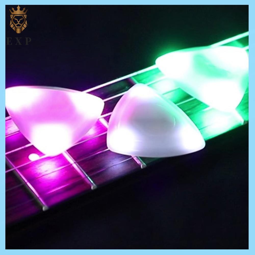 [explosion1.th] Guitar Touch Luminous Pick LED Glowing Guitar Pick for ...