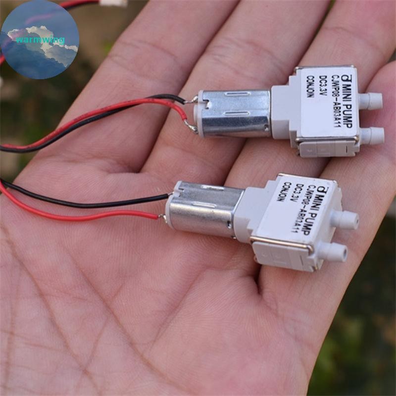 Warmwing Mini CJWP08 DC 3V 3.3V 3.7V ปั๊มสูญญากาศ Self-priming ดูดปั๊มน้ําปั๊มไดอะแฟรม TH ...